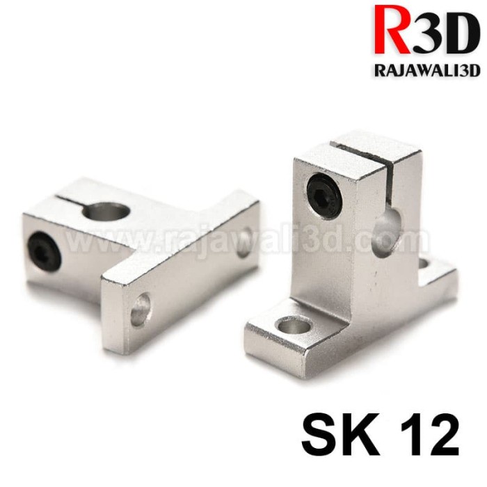 Jual Linear Rail Shaft Support SK12 High Quality Aluminum CNC Parts ...