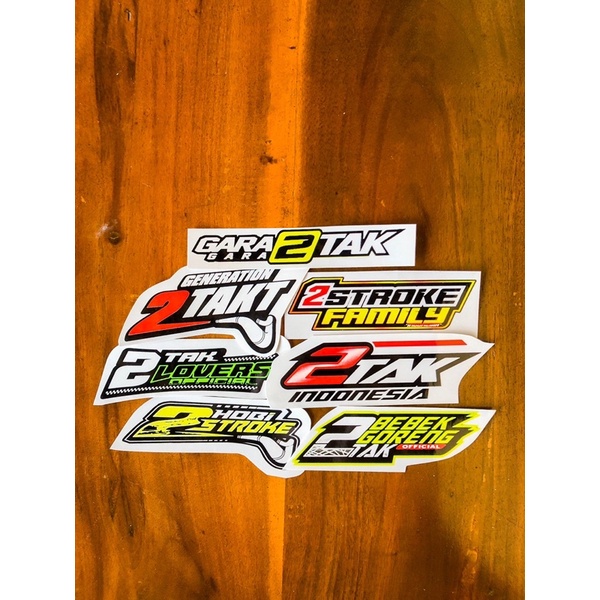 Jual sticker stiker pack pak 2tak striping king 2troke rx king rx z fiz ...