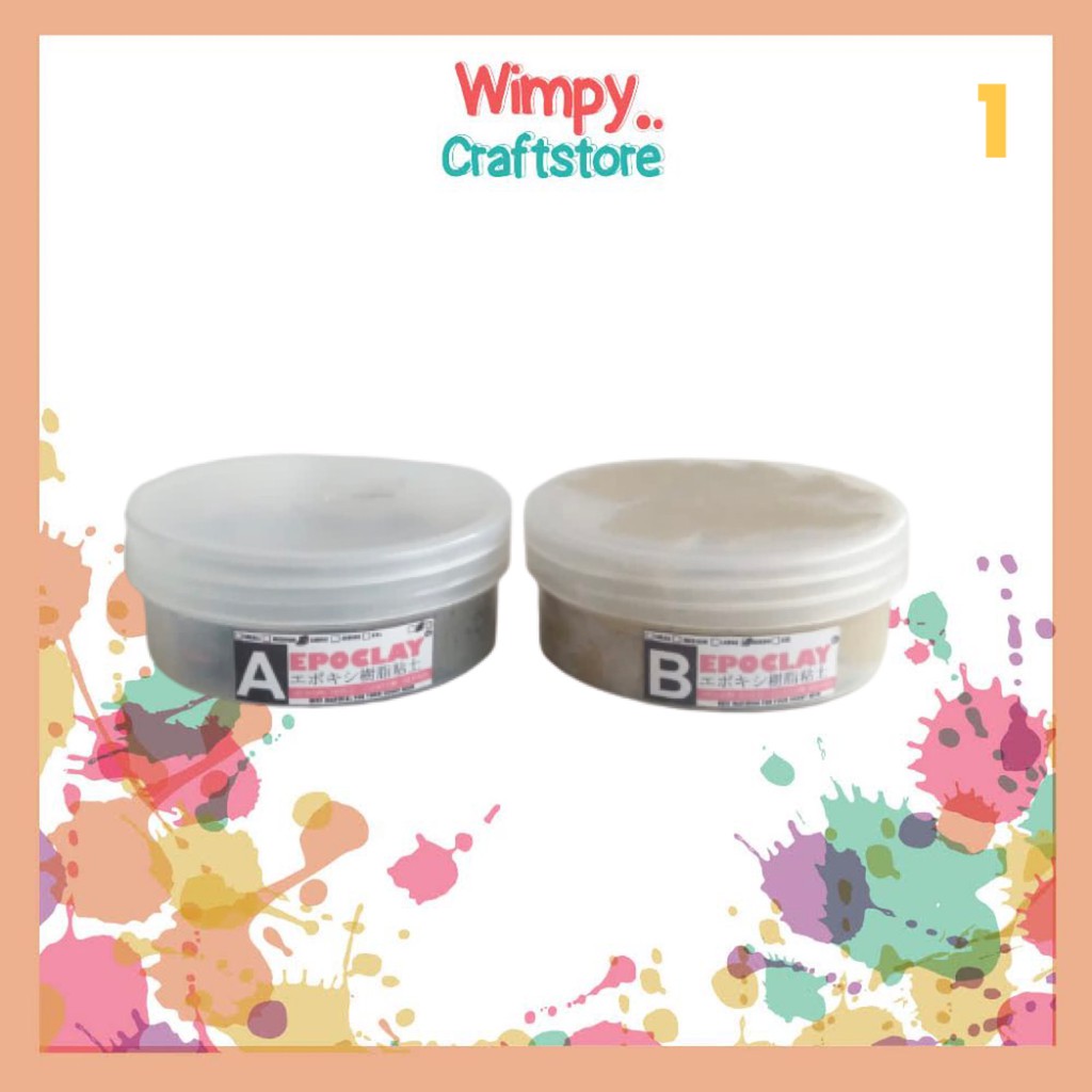 Jual Epoxy Clay untuk Sculpting Clay Large 500gr Epo Clay Bahan Clay ...