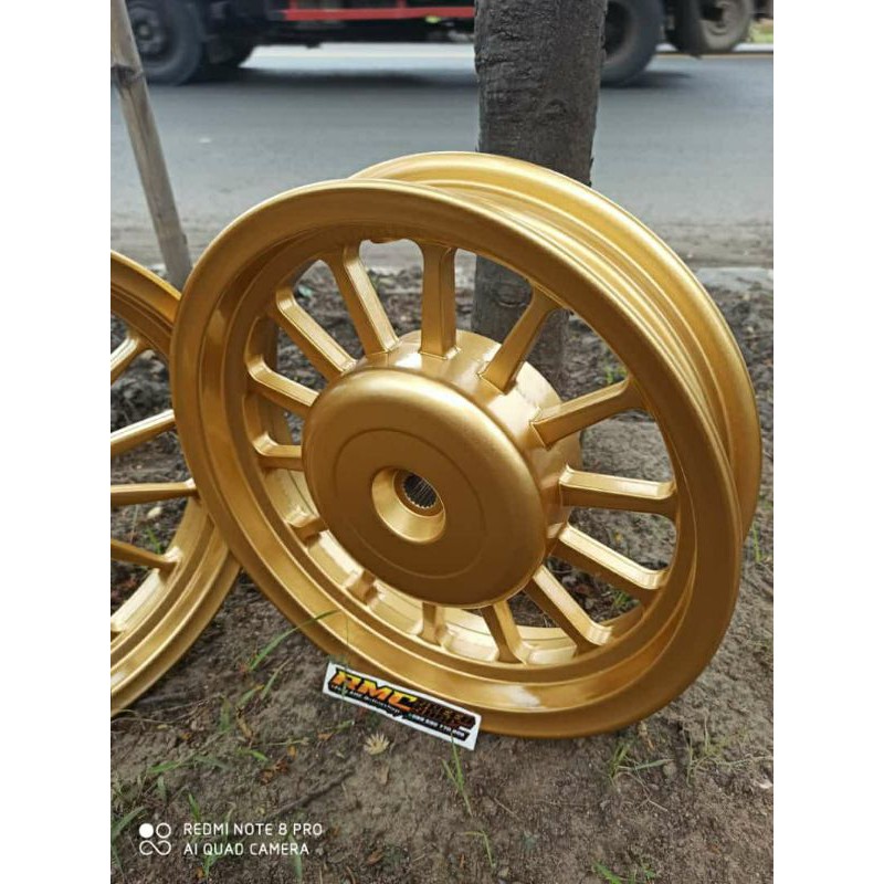 Jual velg vrossi ukuran 12 warna gold | Shopee Indonesia