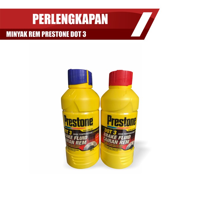 Jual Oli Rem Prestone atau STP Dot 3 Dot3 Neutral Brake Fluid 300ml ...