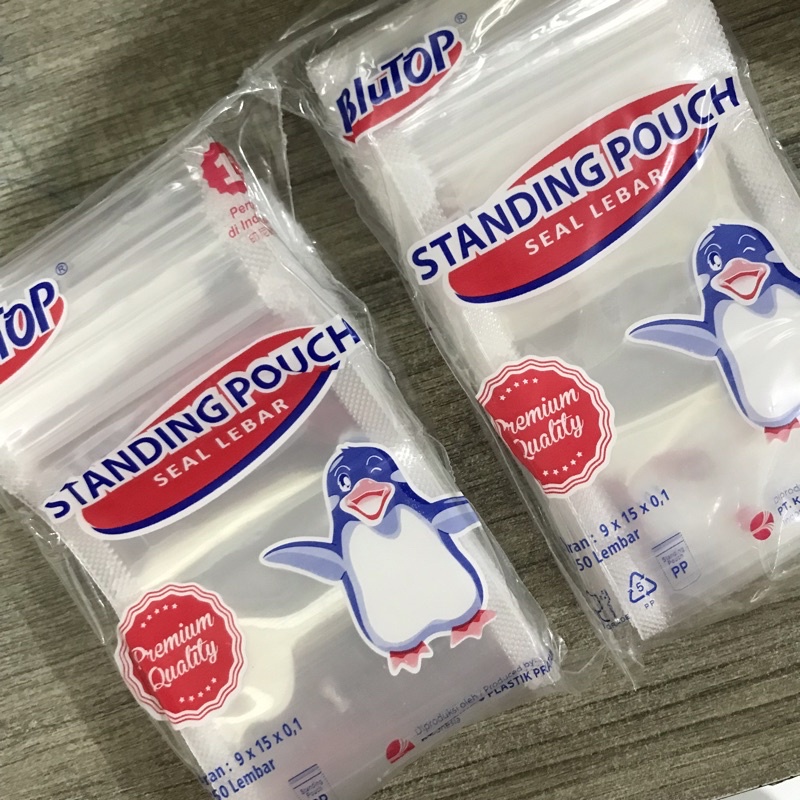 Jual Plastik Standing 9 x 15 Pouch 9X15 STP Plastik Klip Ziplock ...