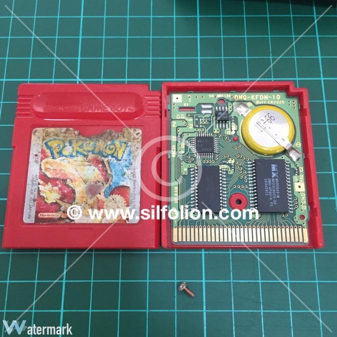 Jual Pokemon Red Nintendo Gameboy DMG Color Advance GBC GBA SP Kaset ...