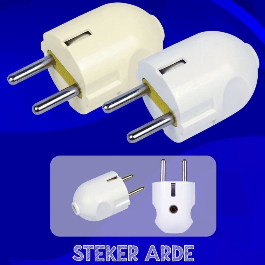 Jual Steker Arde Bulat Colokan Listrik Murah | Shopee Indonesia
