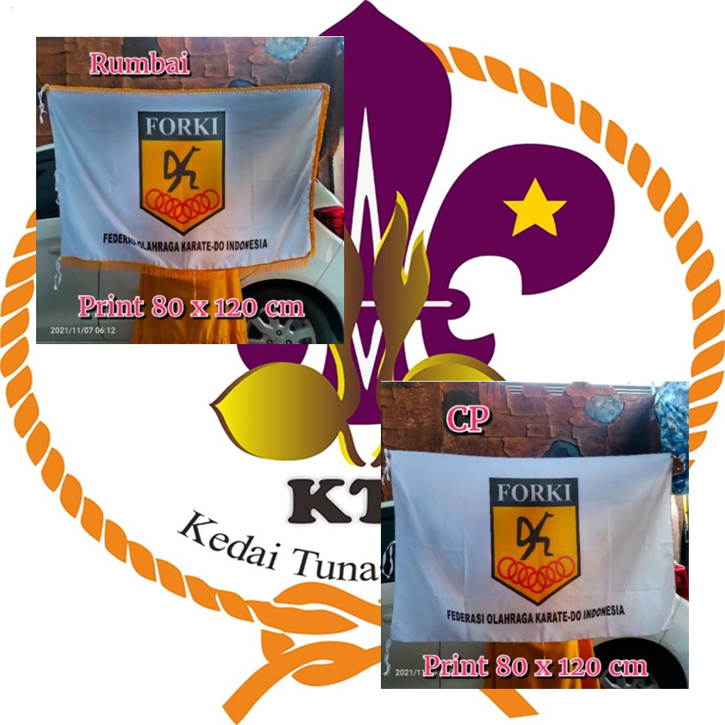 Jual Bendera FORKI Federasi Olahraga Karate-Do Indonesia Rumbai ...