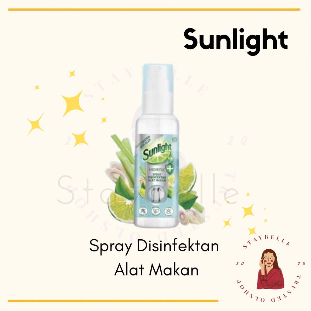 Jual Sunlight Spray Disinfektan Alat Makan 45ml | Shopee Indonesia