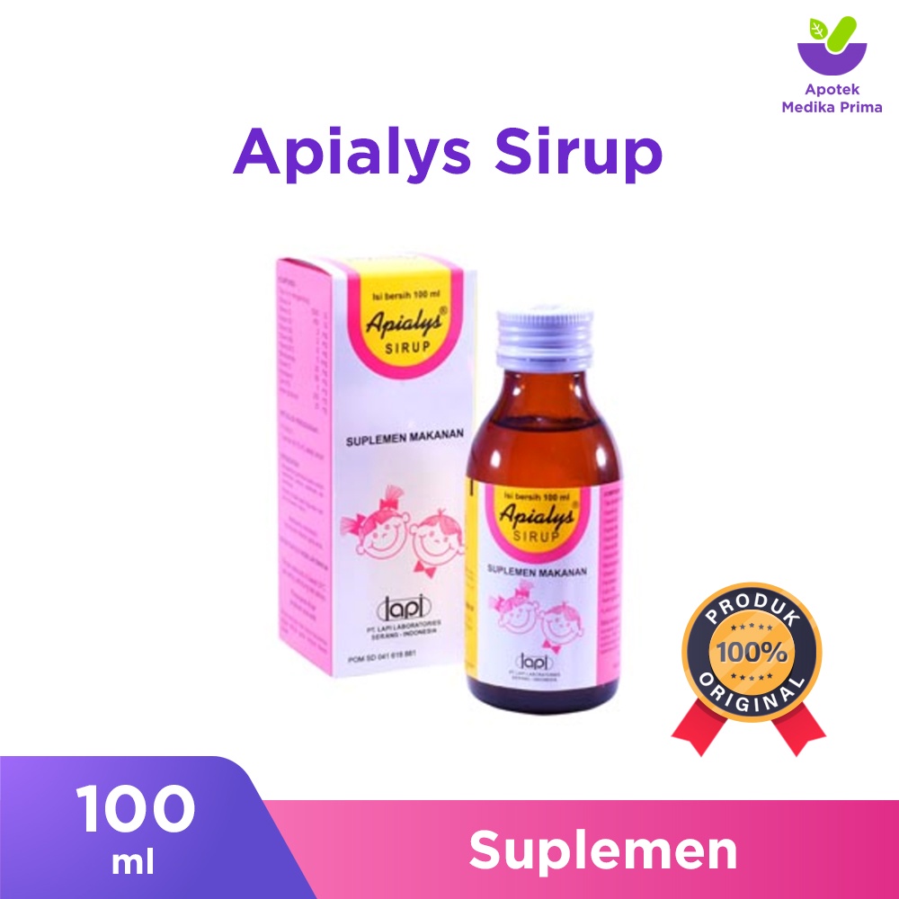 Jual Apialys Sirup 100 ml | Shopee Indonesia