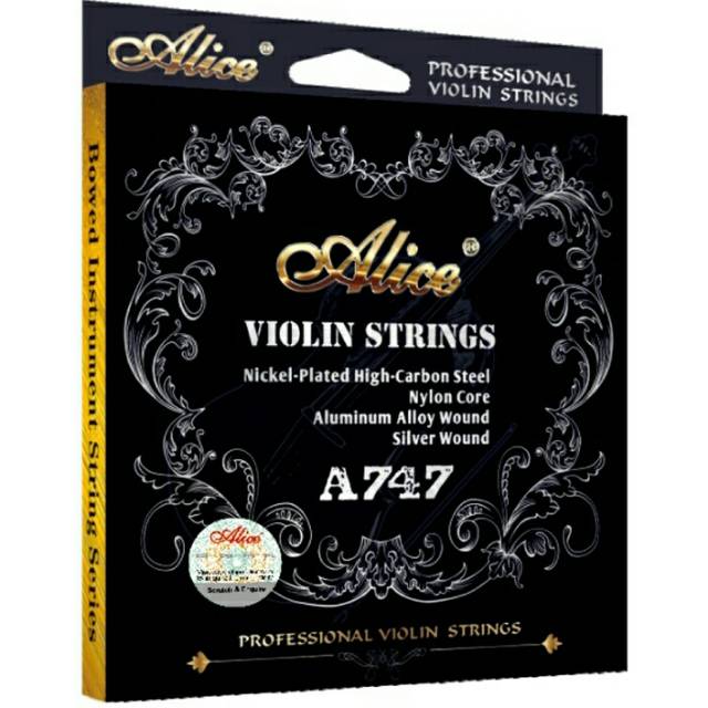 Jual Senar biola Alice A747 violin strings nylon Alice violin strings ...