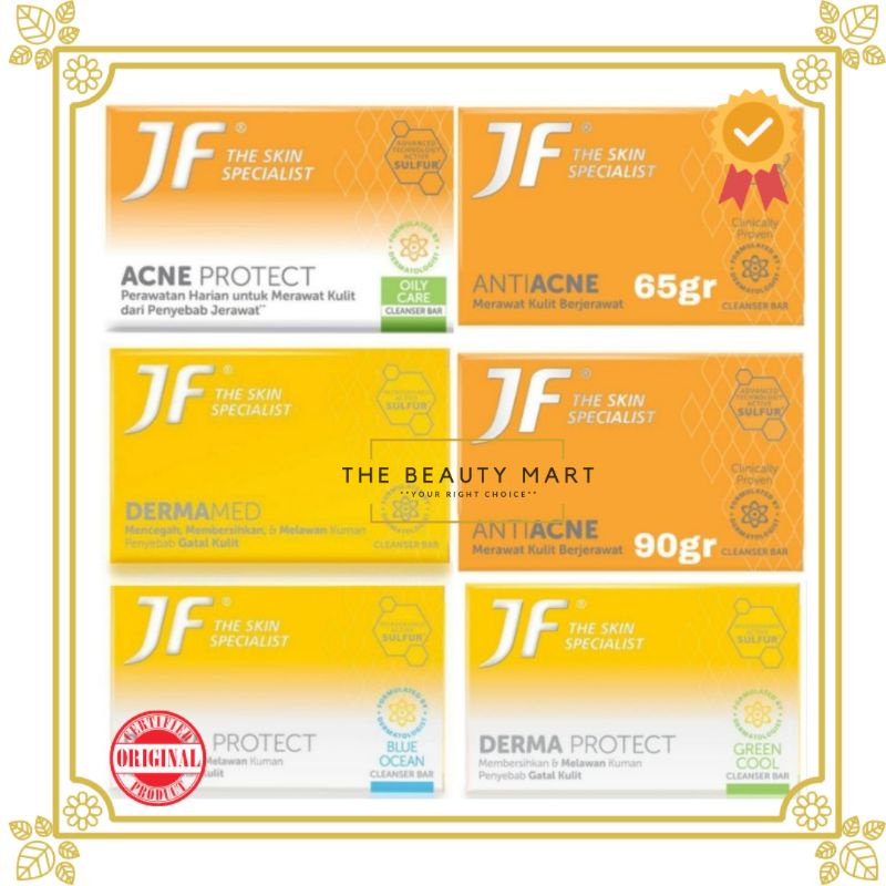 Jual JF Sulfur Anti Acne / Derma Protect - Blue Ocean / Acne Protect ...