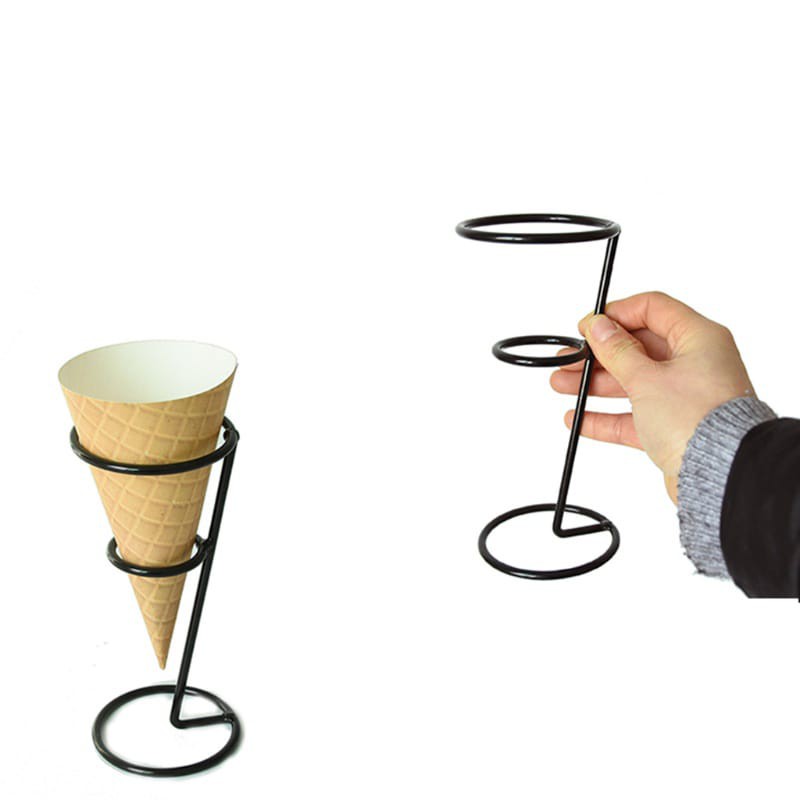 Jual Rak Stand Display Holder Es Krim Keranjang Kentang Fried Fries ...