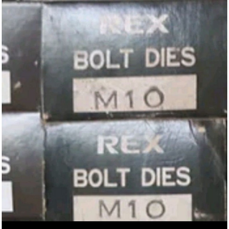 Jual rachet screw dies merk REX ukuran M10 mata snai drat ulir pipa ...