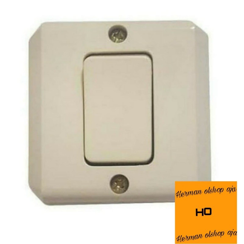 Jual saklar engkel/saklar single/saklar tunggal/cetekan satu new gee ...
