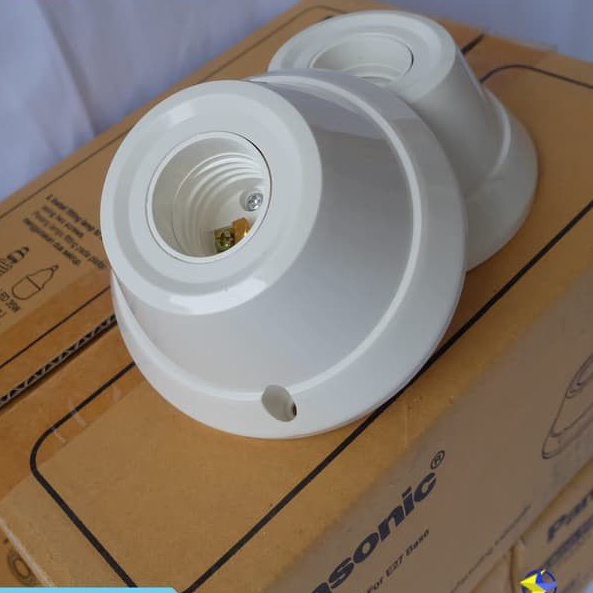 Jual FITTING LAMPU PANASONIC PLAFON BULAT NLP52201 E27 TEMPEL ORIGINAL ...