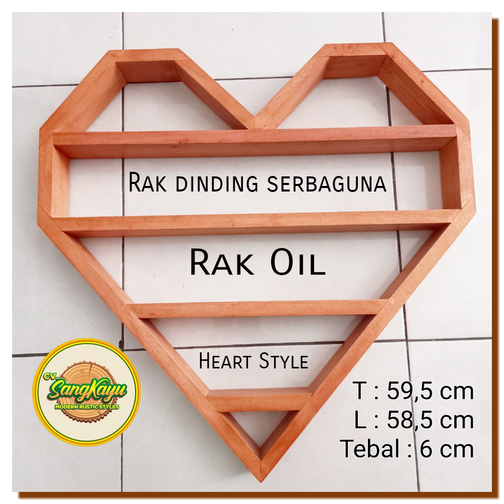 Jual rak dinding LV rak esensial oil aromatherapy display rak oil ...