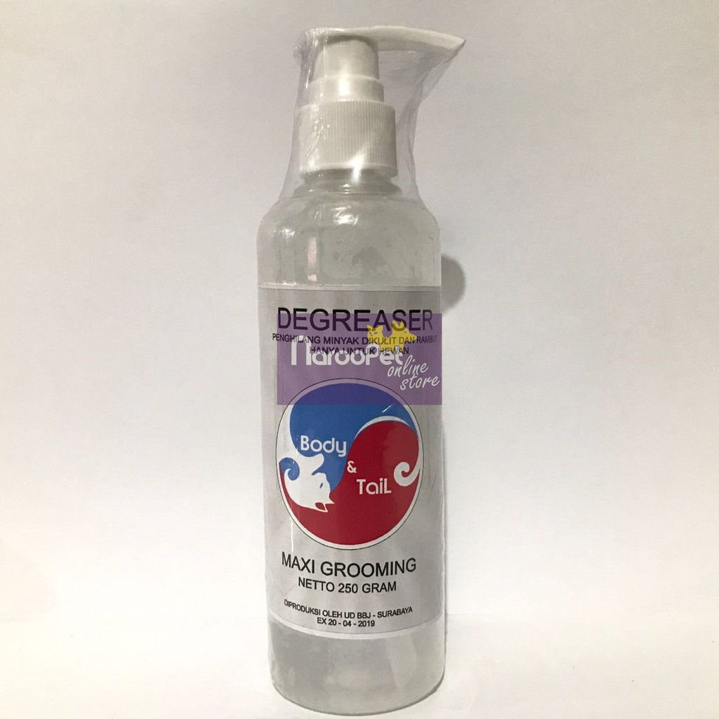 Jual AVC - Shampoo Hewan Degreaser Body & Tail Maxi Grooming 250g ...