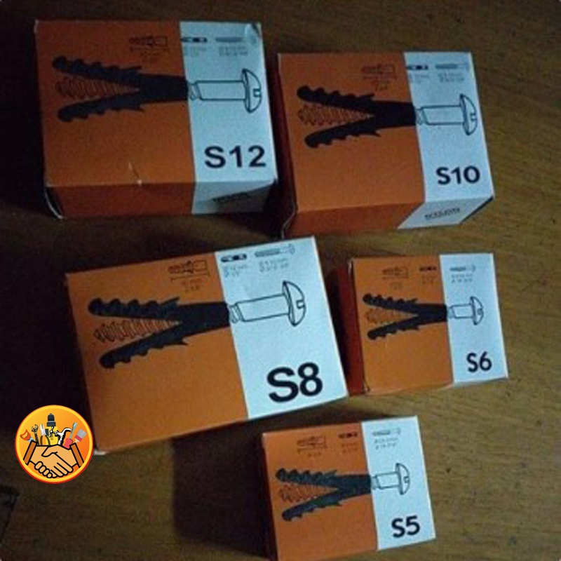 Jual FISER BAUT SEKRUP FISHER PISER ALAT PERTUKANGAN PERKAKAS TUKANG BANGUNAN | Shopee Indonesia