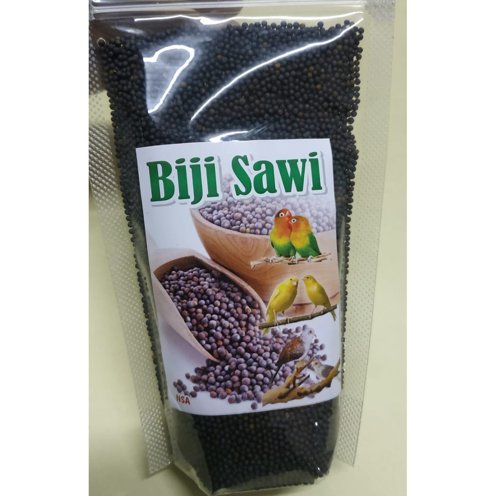 Jual Biji Sawi Makanan Burung parkit LB Perkutut kenari | Shopee Indonesia
