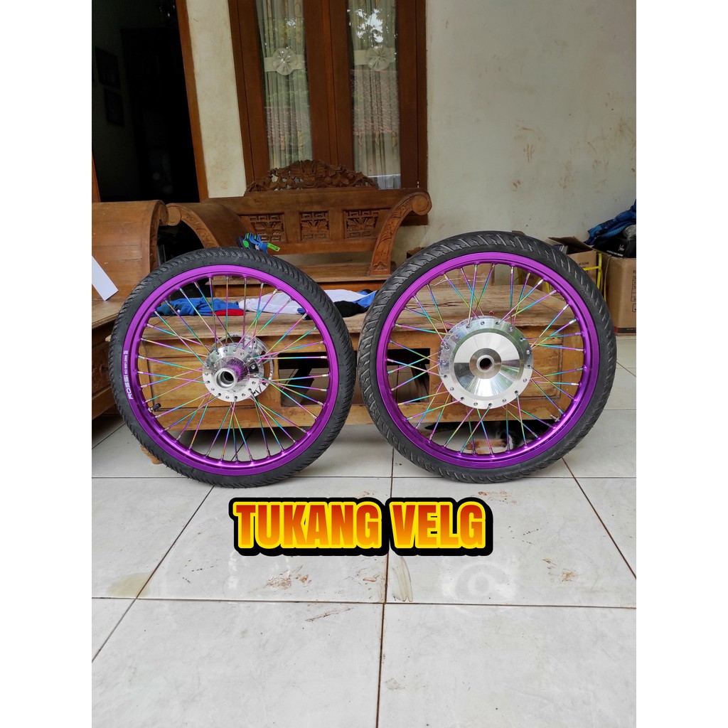 Jual Velg Nmax Ring 17 Jari Jari Full Set Plus Ban | Shopee Indonesia