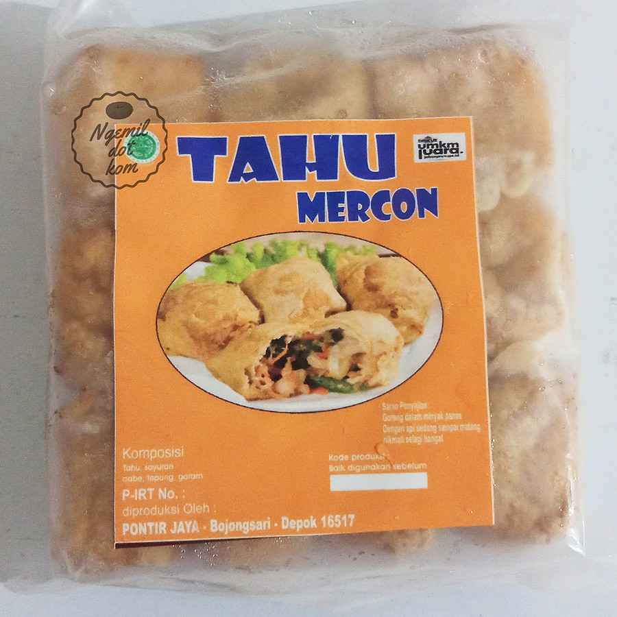 Jual TAHU MERCON / TAHU MERCON FROZEN / TAHU PEDAS / TAHU CABE RAWIT ...