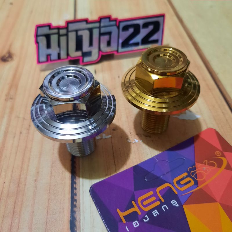 Jual probolt komstir baut segitiga atas stenlis spiral ninja R stainless heng thailand | Shopee ...