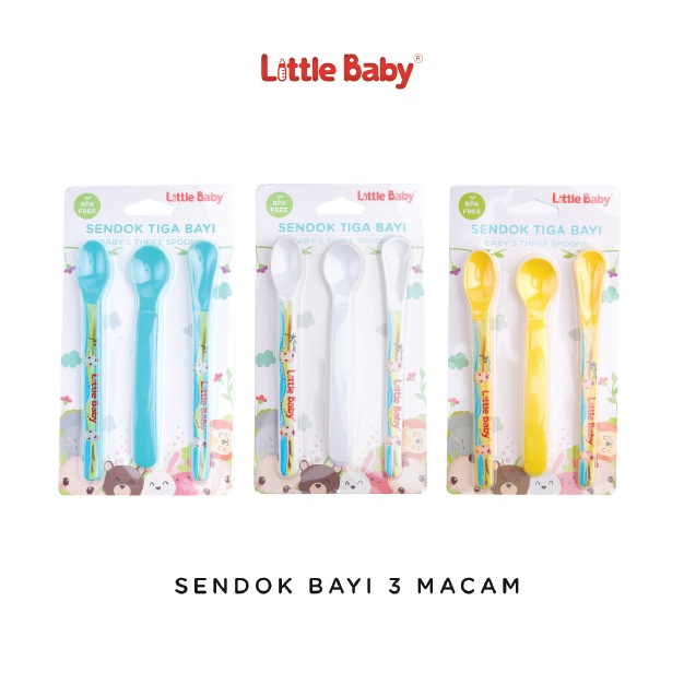 Jual Little Baby - Sendok Bayi 3 Macam | Shopee Indonesia