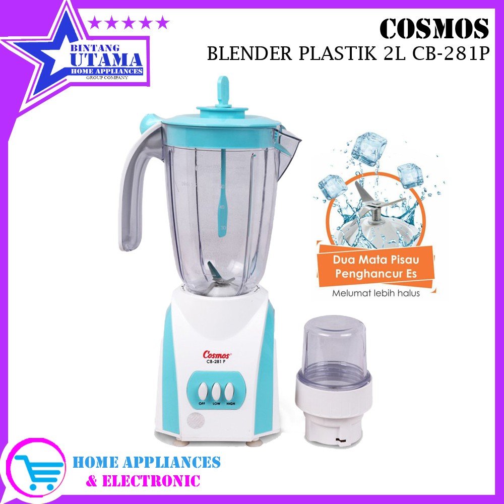 Jual (COD) Blender Cosmos CB-281 G / CB281G / CB-281G / CB281P / CB-281P / CB-281 P - Blender 2 ...