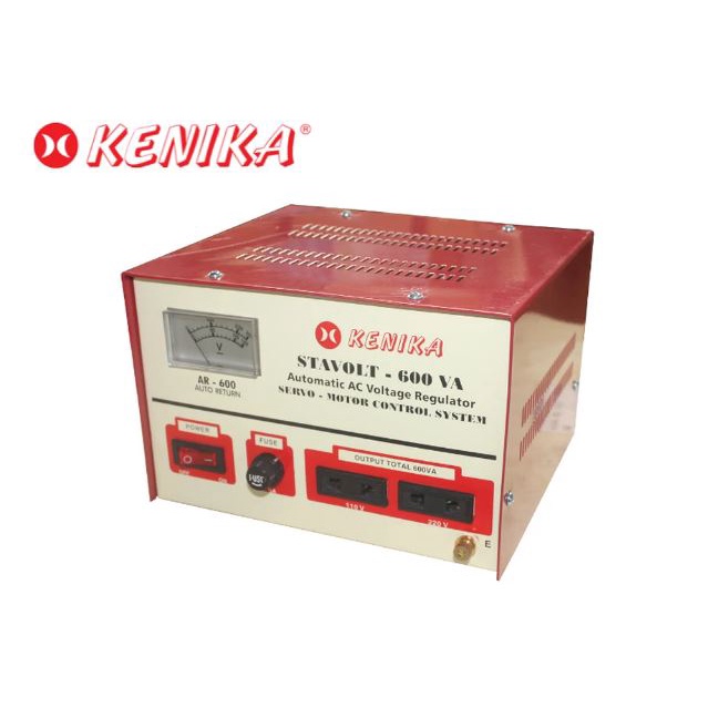 Jual Stavolt Kenika 600 VA Stabilizer Barang Elektronik Tegangan ...