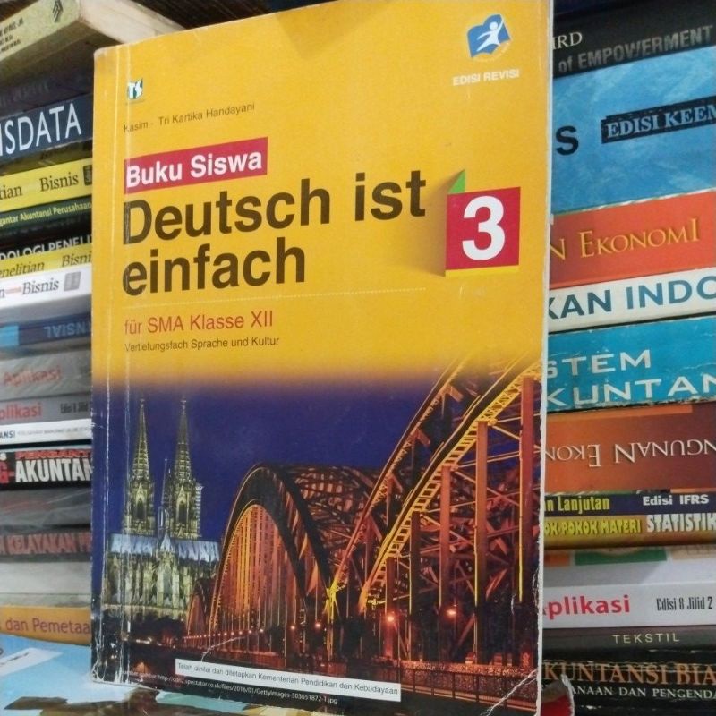 Jual buku Bahasa Jerman/Deutsch Ist Einfach kelas 12/3 sma tiga serangkai | Shopee Indonesia