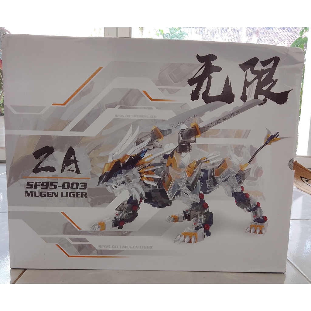 Jual Zoids Mugen Liger (ORIGINAL + CLEAR VER) 1/72 Model Kit By ZA ...