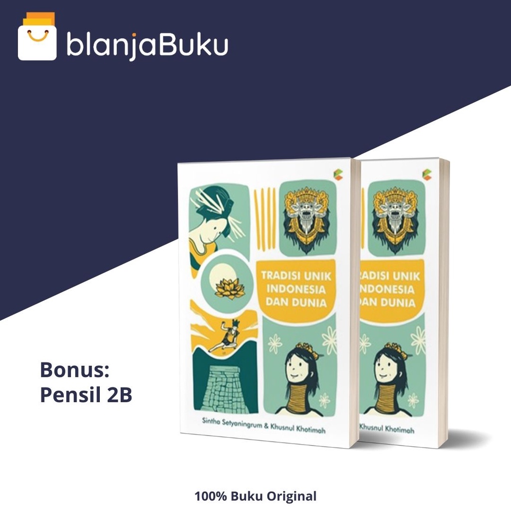 Jual Buku Pengetahuan Umum - Tradisi Unik Indonesia dan Dunia | C Klik Media | Shopee Indonesia