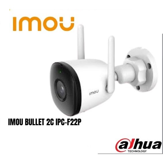 Jual Ipcam Outdoor 2MP wireless IMOU BULLET 2C IPC-F22P | Shopee Indonesia