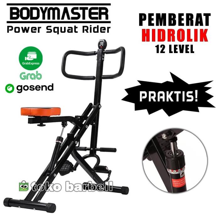 Jual Body Crunch Power Squat Rider Horse Total Hit Abdominal Excider ...