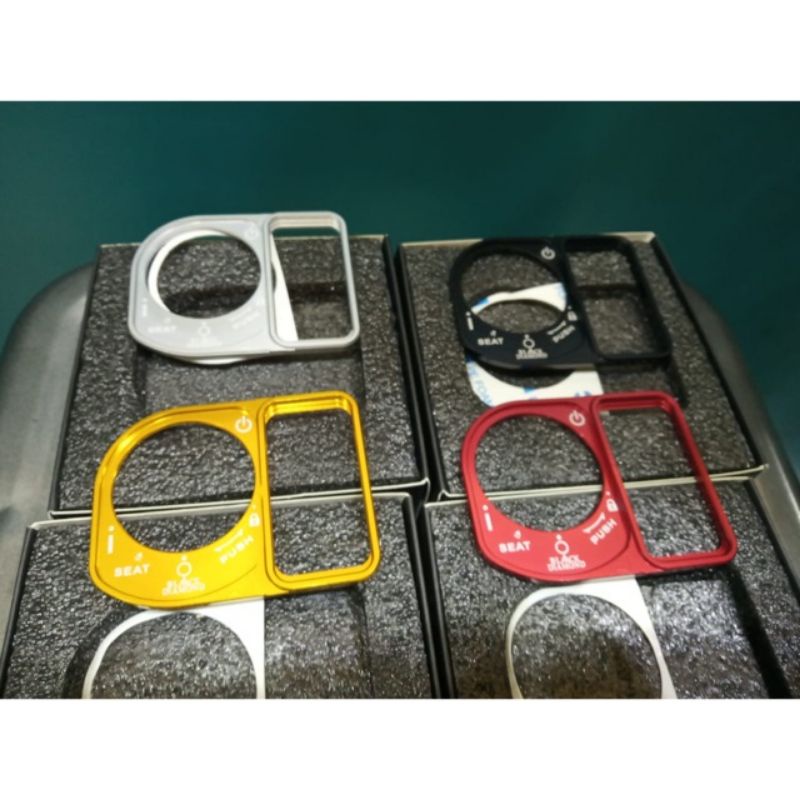 Jual COVER TUTUP KUNCI KONTAK PCX 160 NEW BLACK DIAMOND ORIGINAL FULL ...