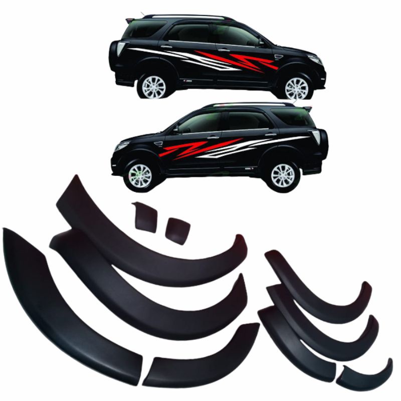 Jual over Fender Mobil Toyota Rush dan Terios Konde Tahun 2007 2008 ...