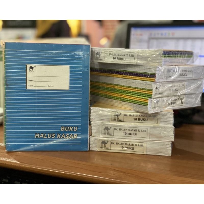 Jual Buku Tulis Halus Kasar 32 Lembar Camel | Shopee Indonesia