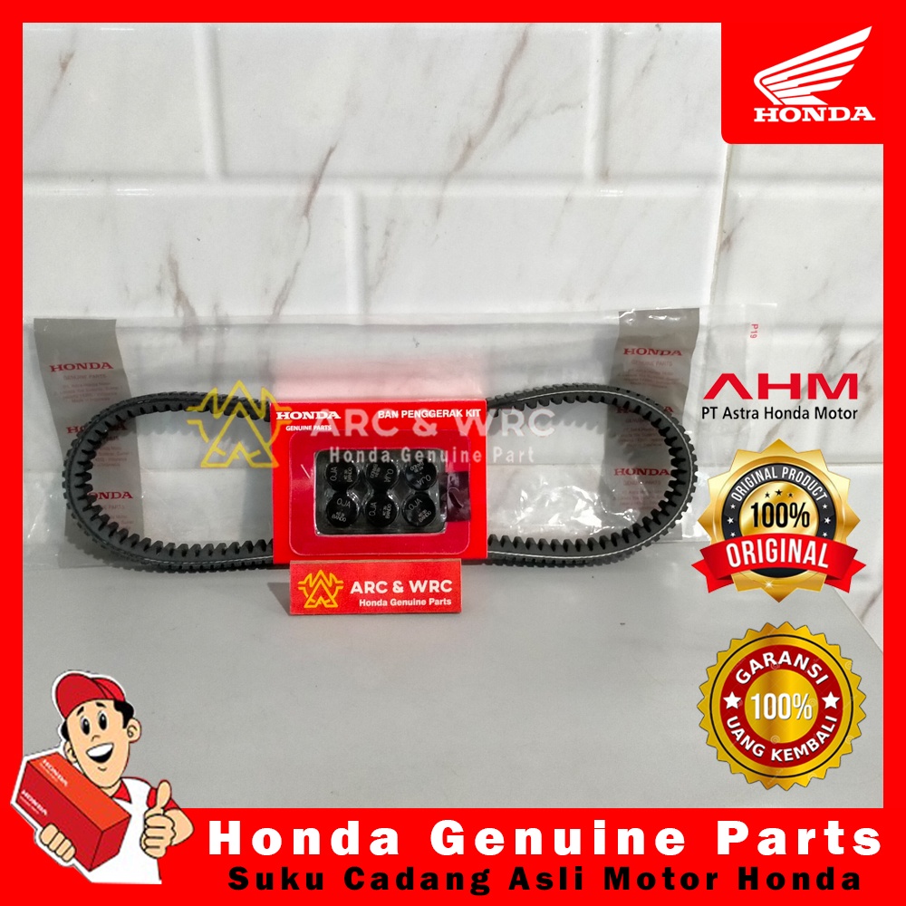 Jual Vanbell Vanbelt Vbelt Assy set Roller Honda All New Beat Genio ...
