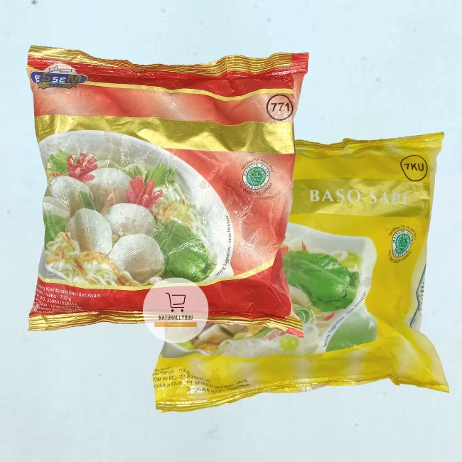 Jual Bakso Sapi eSseM Merah / eSseM Kuning isi 50butir | Shopee Indonesia