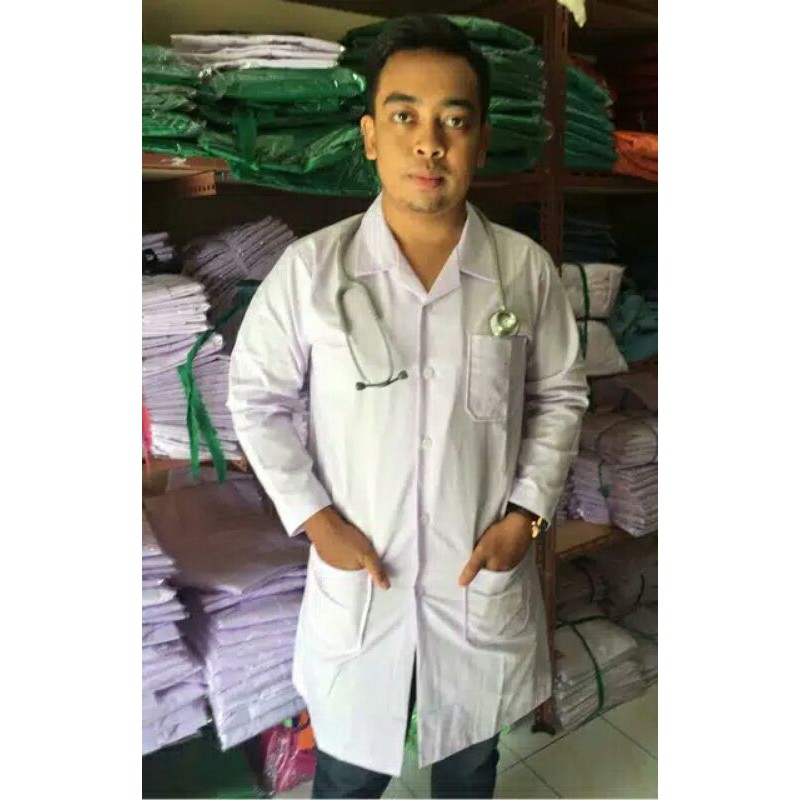 Jual Jas Laboratorium / Baju laboratorium / Jas Lab / Baju Lab Lengan ...