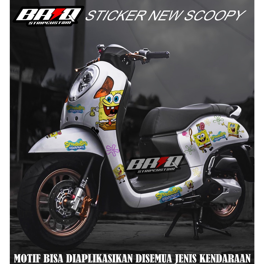 Jual Decal scoopy Decal Scoopy full body Full Blok Decal Scopy Dekal ...