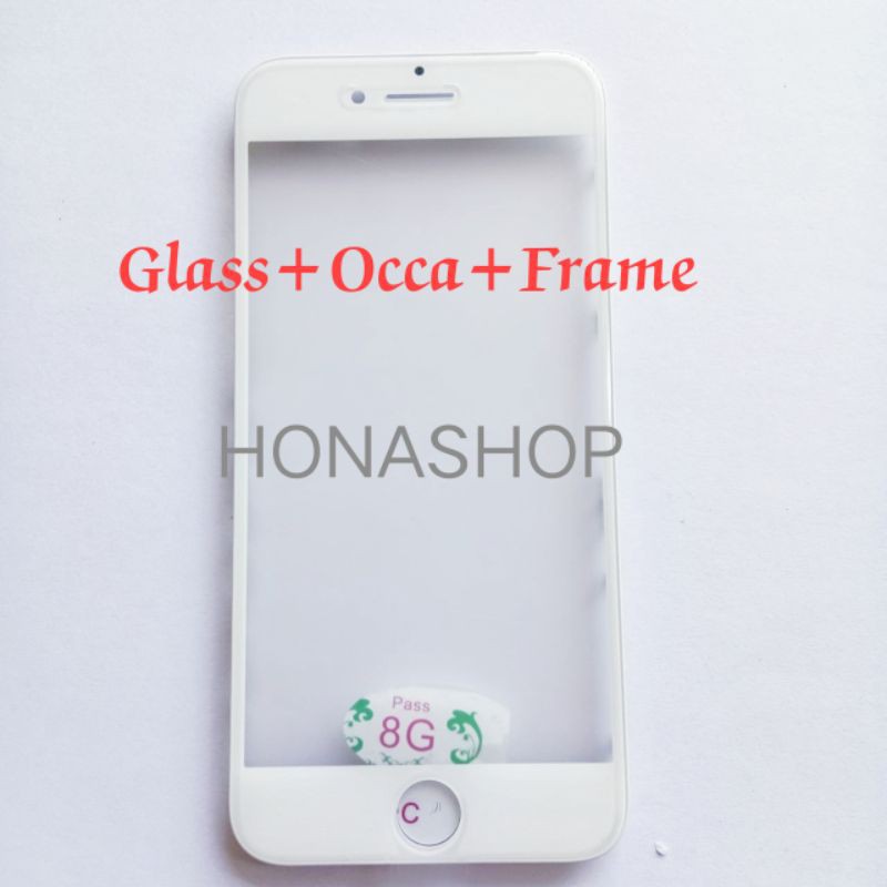 Jual Kaca Layar Sentuh Kaca Touchscreen Occa Frame iPhone 8G | Shopee ...