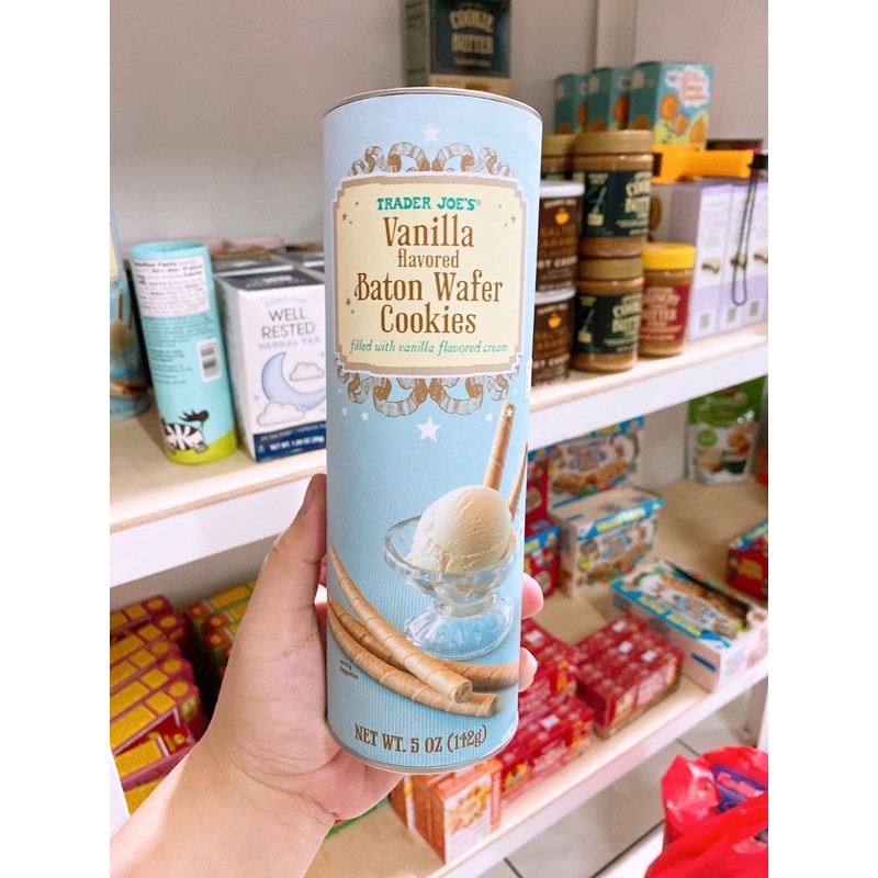 Jual Trader Joe's Baton Wafer Cookies USA | Shopee Indonesia
