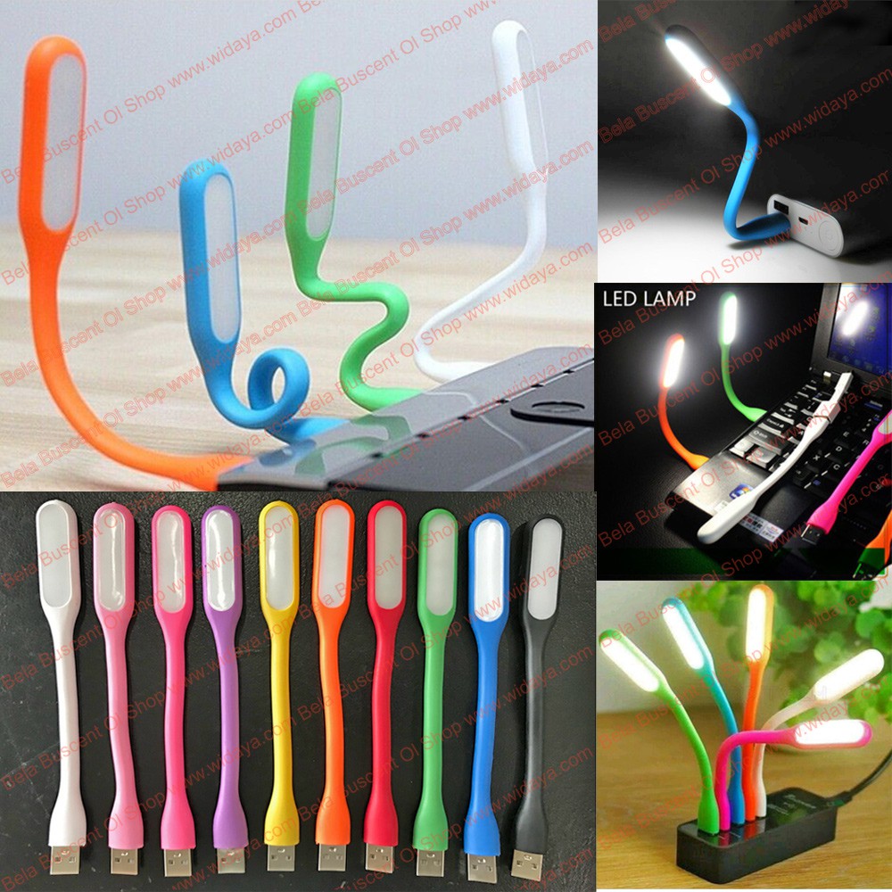 Jual LAMPU 6LED FLEXIBLE USB 5V STICK LAMP SIKAT GIGI TEKUK FLEKSIBEL SILIKON READING LIGHT BACA ...