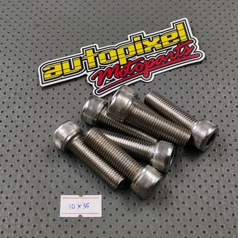 Jual Baut L stainless 10x35 ukuran baut drat 14 panjang 3.5cm | Shopee ...