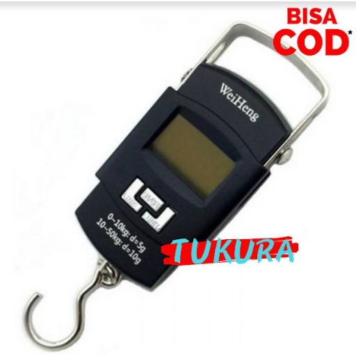 Jual Timbangan Gantung Digital Koper 10-50 KG | Shopee Indonesia