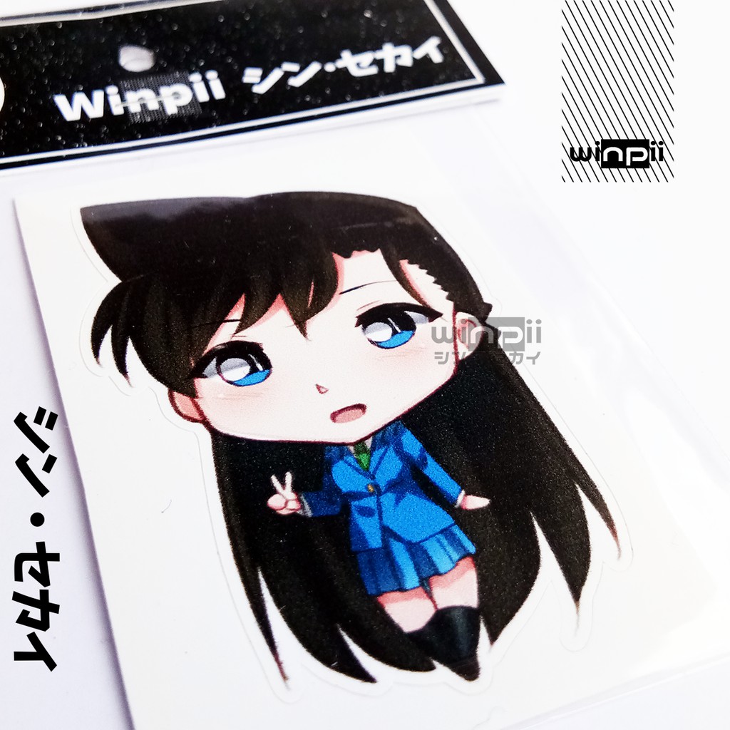 Jual Stiker / Sticker Ran Mouri Anime Detective Conan | Shopee Indonesia