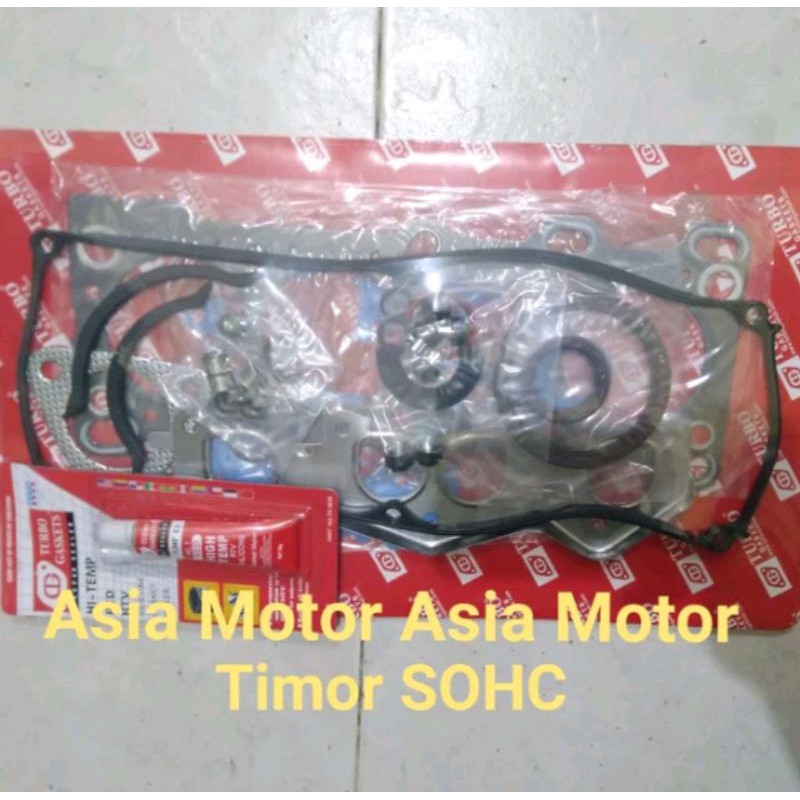 Jual Packing Gasket Full Set Timor Sohc Karburator Paking Fullset Timor So Carburator | Shopee ...