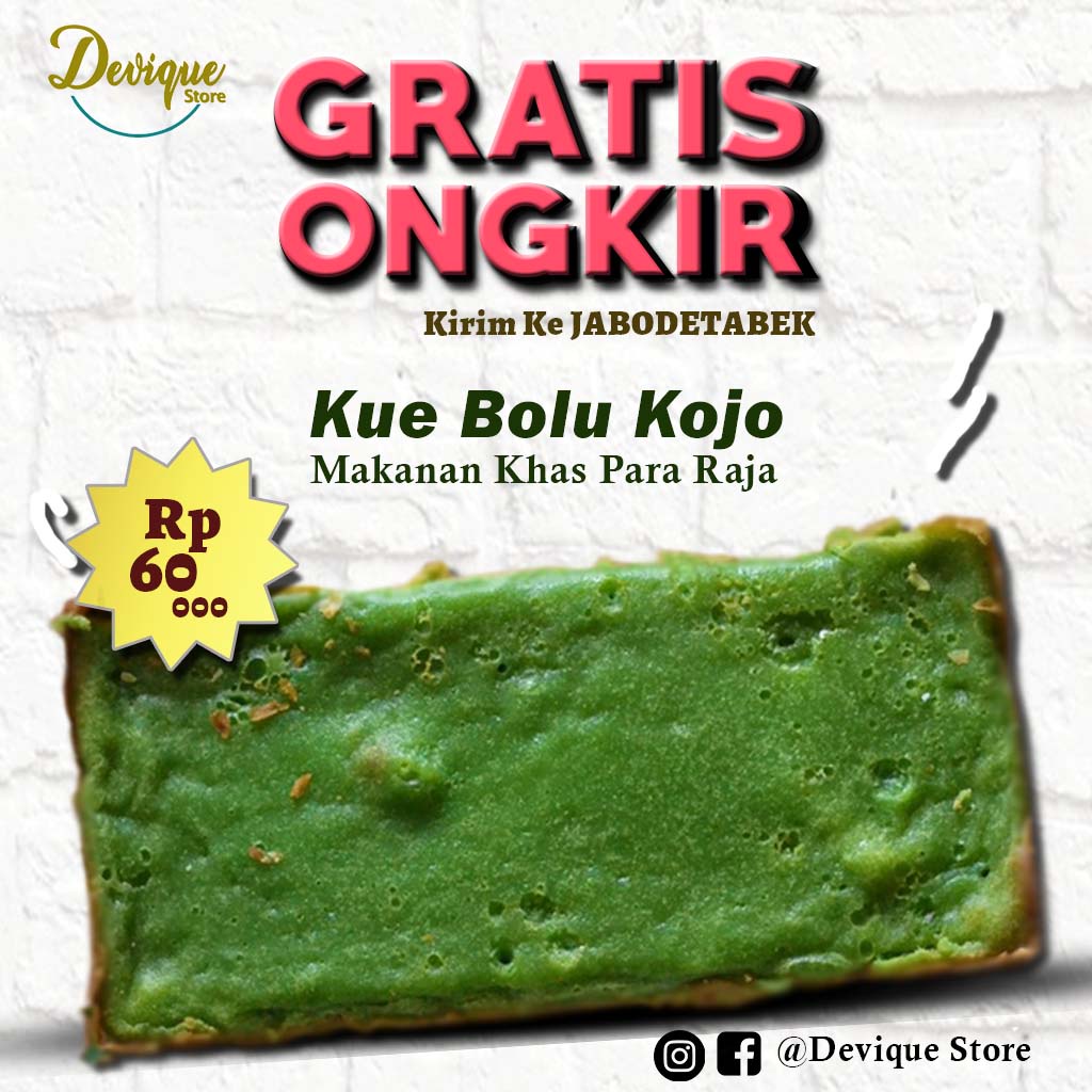 Jual Kue Cake Bolu Kojo Premium ( Size kecil ) | Makanan Khas Daerah ...