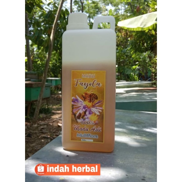 Jual Madu Asli 1kg - Madu Nektar Bunga Raw Honey / Multiflora | Shopee ...