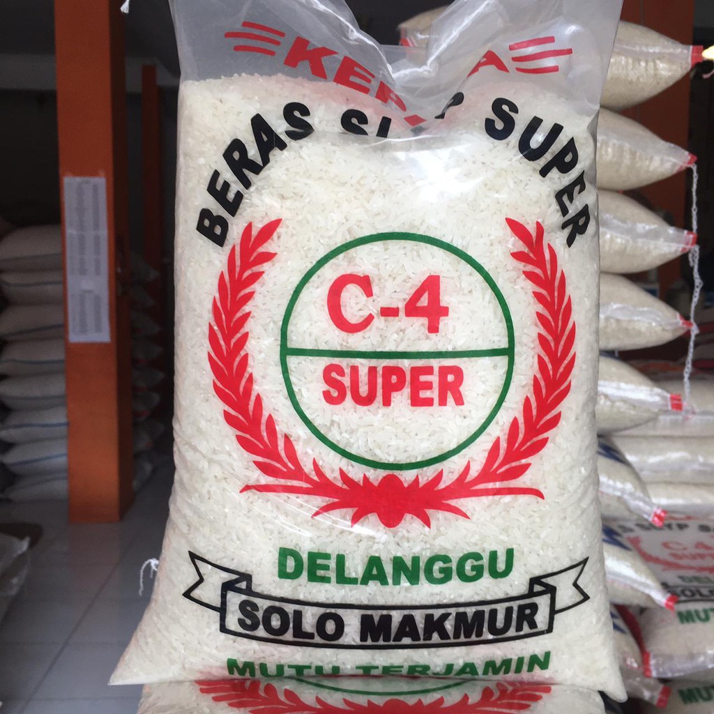 Jual BERAS IR 64 C4 SUPER ASLI SOLO 5KG 10KG 20KG 25KG | Shopee Indonesia