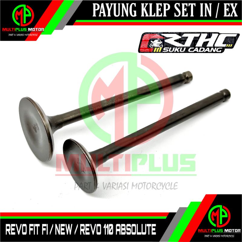 Jual Payung Klep Kelep Valve set in ex REVO FI 110,REVO 110 FIT INJEKSI ...